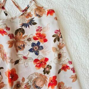 Hollister | Tops | Hollister Womens Floral Strappy Cami Tank Top Boho ...